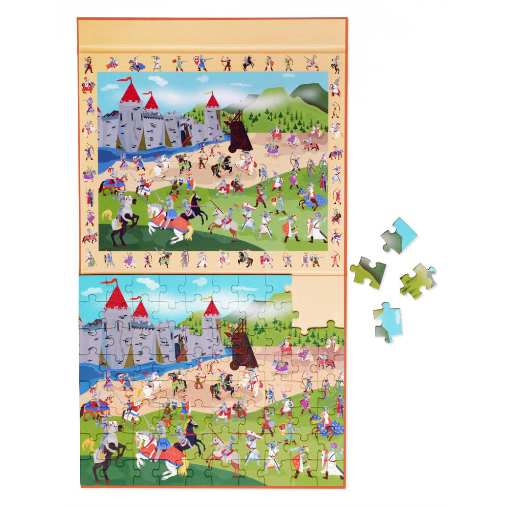 Magnetic Discovery Puzzle KNIGHTS 80 pcs – Dam Toys B2C