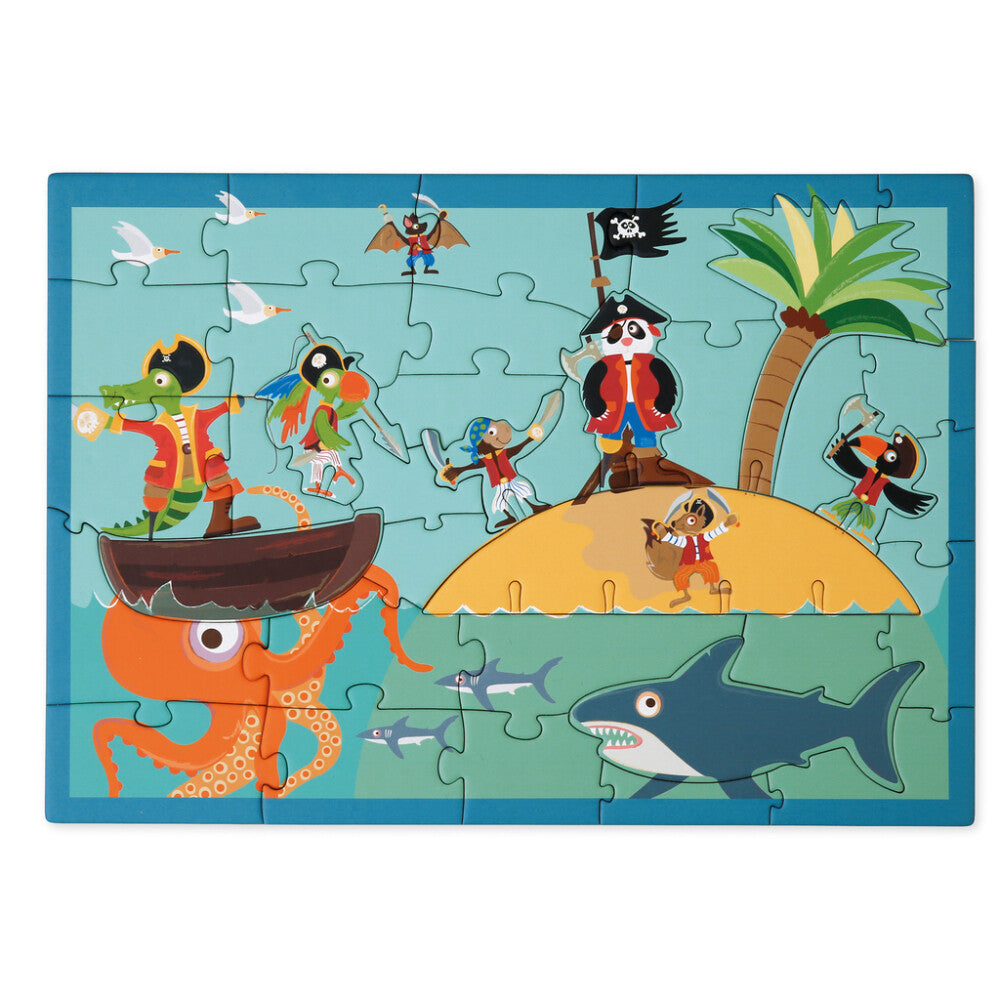 Scratch - Play Puzzle 3D - Pirate 36 pcs – Dam Toys B2C